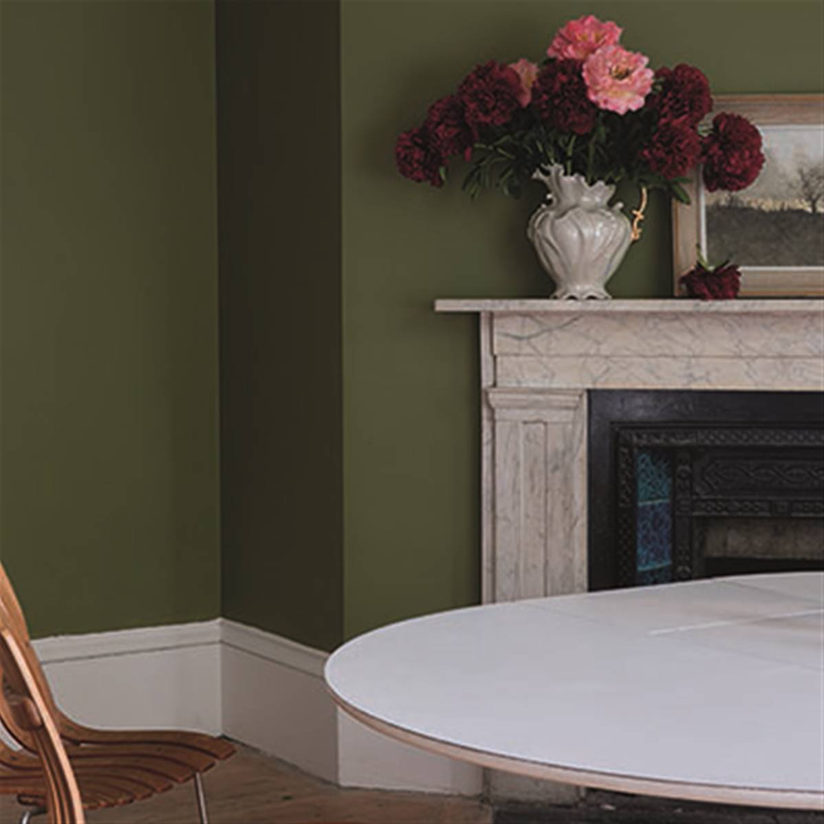Farrow & Ball - Estate Eggshell - Peinture Satinée - NHM W56 Sap Green ... Farrow & Ball - Estate Eggshell - Peinture Satinée - NHM W56 Sap Green ...